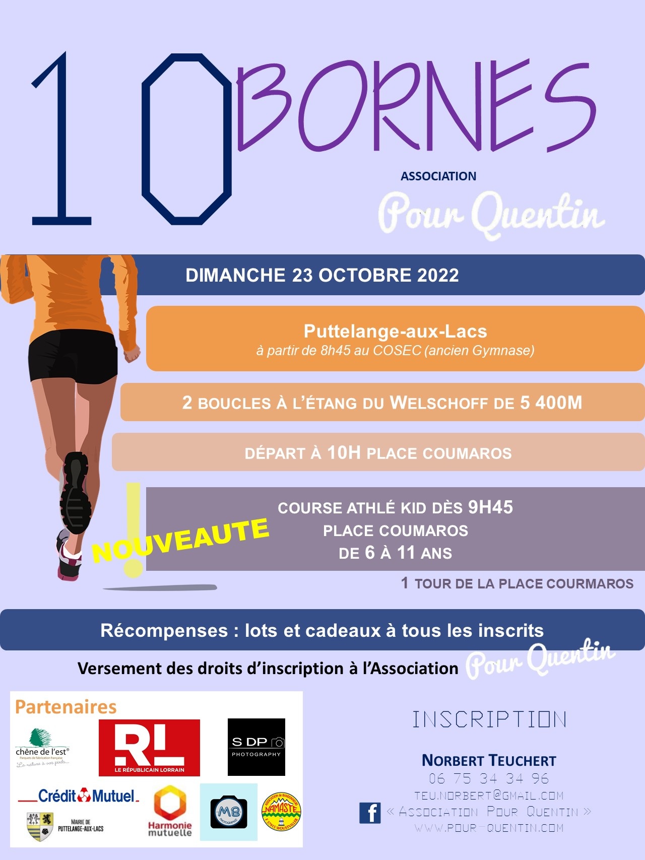 10 Bornes pour Quentin – PUTTELANGE aux LACS (57) (23.10.2022)