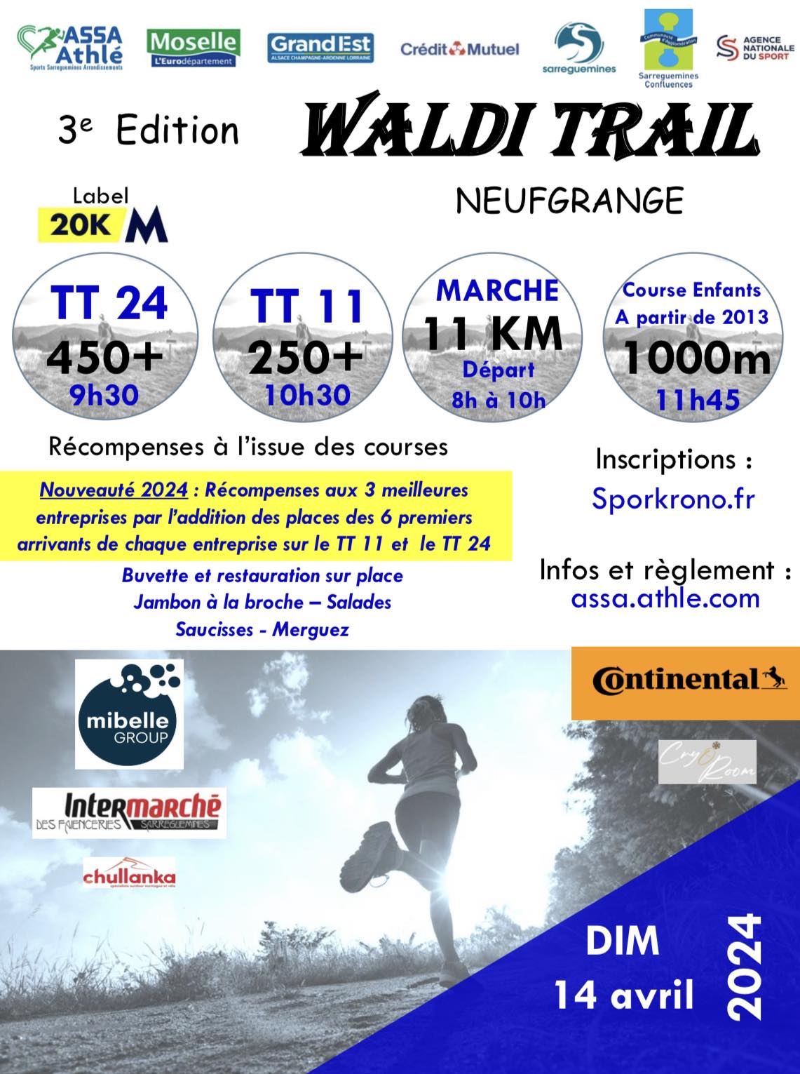 Waldi Trail – NEUFGRANGE (57) (15.04.2024)